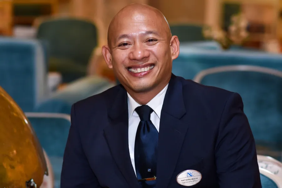 Meet Nap: From Deck Boy to Chief Security Officer at Fred. Olsen Cruise Lines | Crew Center